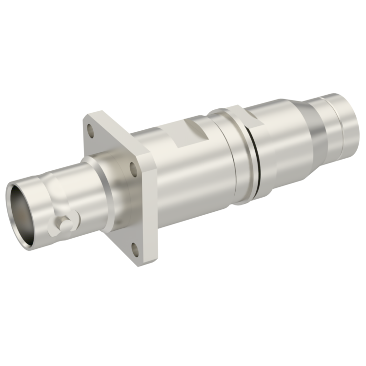 Китайский аналог(замена): R141296190 BNC прямой квадратный фланцевый гнездовой разъем обжимного типа кабель 850