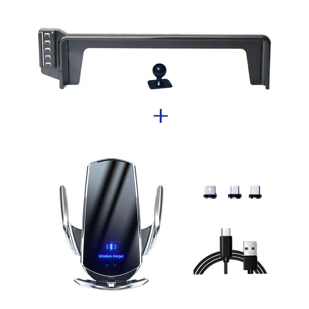 Автомобильный держатель телефона для Haval M6 2021 2022 2023 10,25/12,3 дюйма, экран, поддержка мобильного телефона, автомобильные крепления, аксессуары для беспроводной зарядки