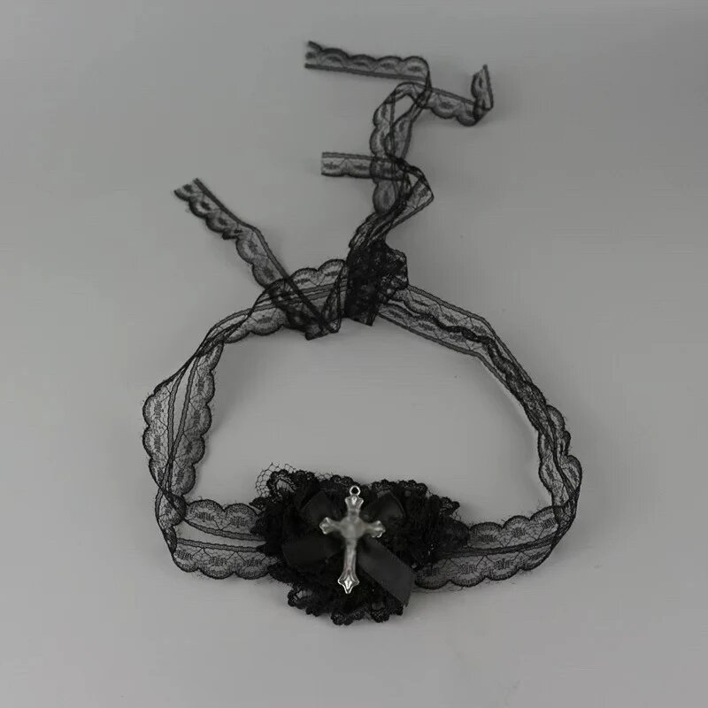 Кружевная маска для глаз в форме сердца Черный, black-1pc