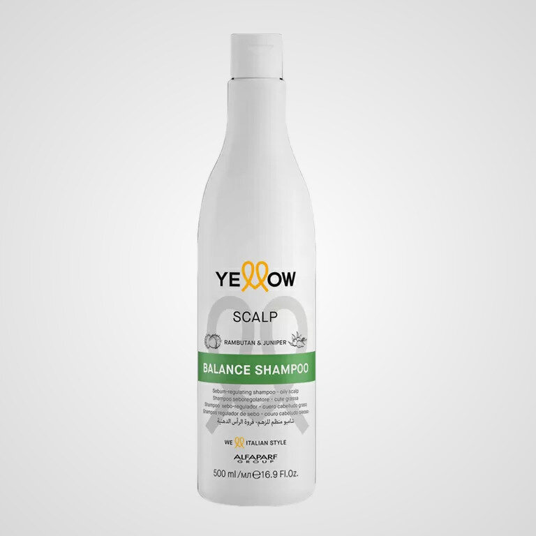 Балансирующий шампунь 500 мл YELLOW PROFESSIONAL BALANCE SHAMPOO Шампунь 500 мл
