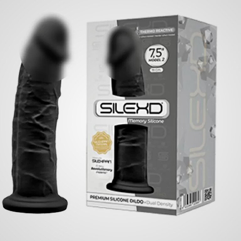 Фаллоимитатор Model 2 черный 7'5" SILEXD Model 2 Фаллоимитатор 1 шт