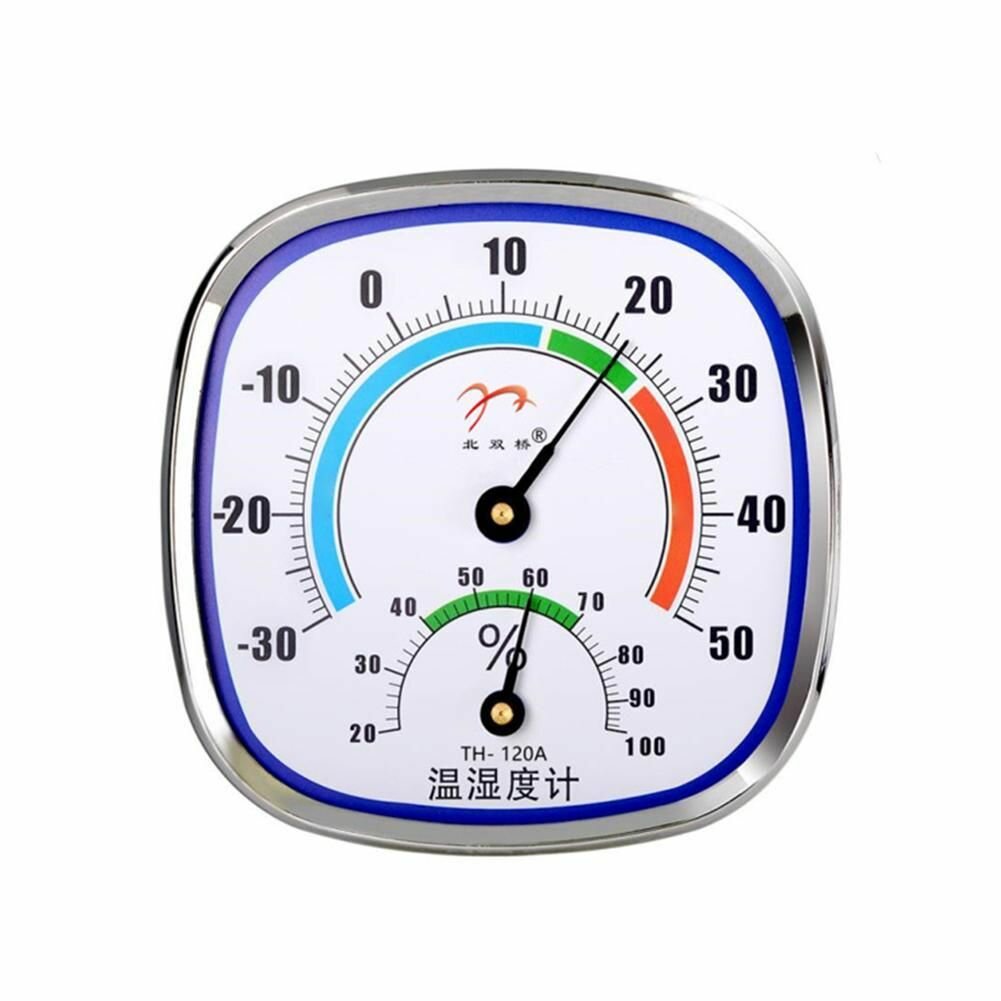 Аналоговый термометр для помещений и улицы, Гигрометр, не требующий батареи, Полезный датчик влажности, монитор температуры