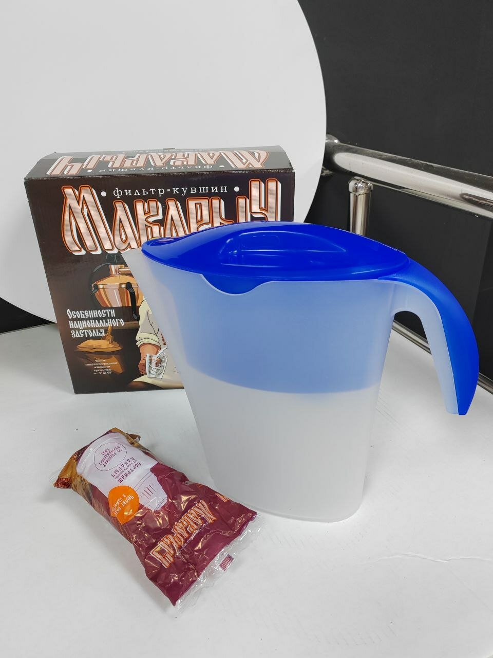 Фильтр-кувшин для самогона Кузьмич / Макарыч, сменный картридж, 1 шт.