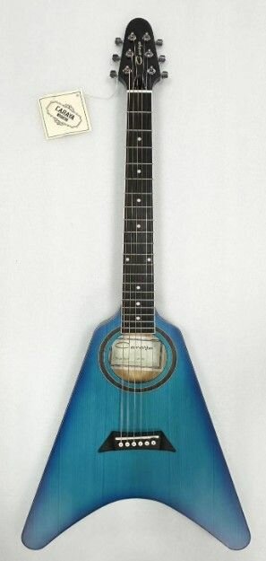 CAV-20 Акустическая гитара, голубая, Caraya