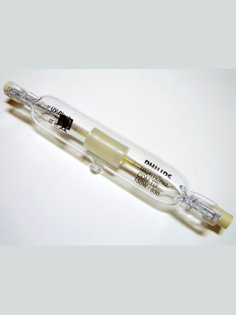 Лампа металлогалогенная PHILIPS Mastercolour CDM-TD 150W/830 Rx7s 3000K