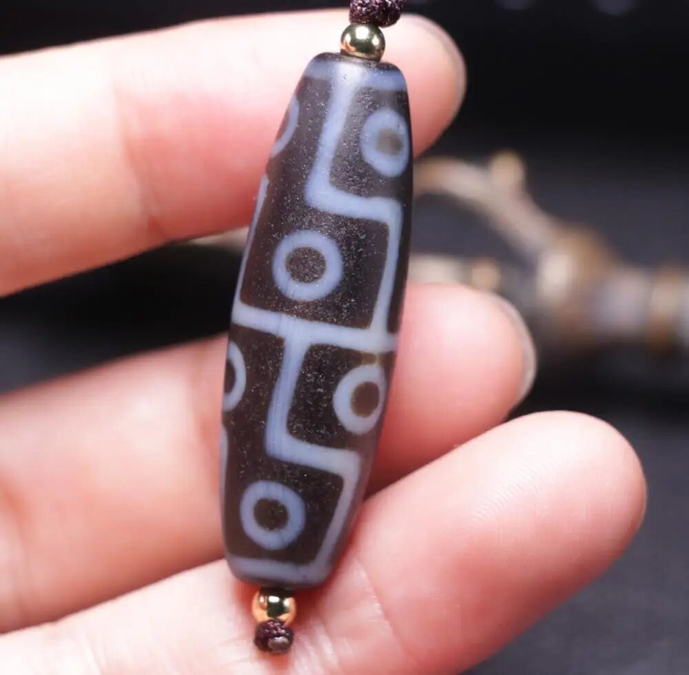 Уникальная волшебная сила, тибетский старый агат, 12 глаз, бусина дзи, амулет, кулон, соусы LKbrother