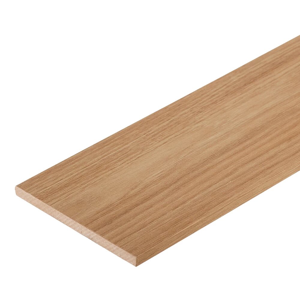 Доборная планка 120х8х2070 мм финишпленка дуб сторсанд янтарный (1 шт.) Verda ДПГ ПЕТ_0523_00046