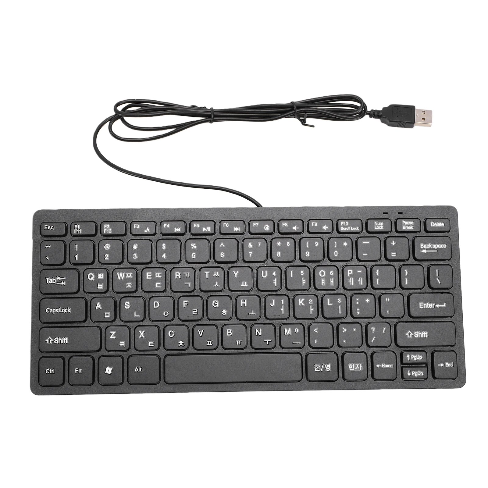 Qiilu проводная корейская клавиатура 78 клавиш USB
