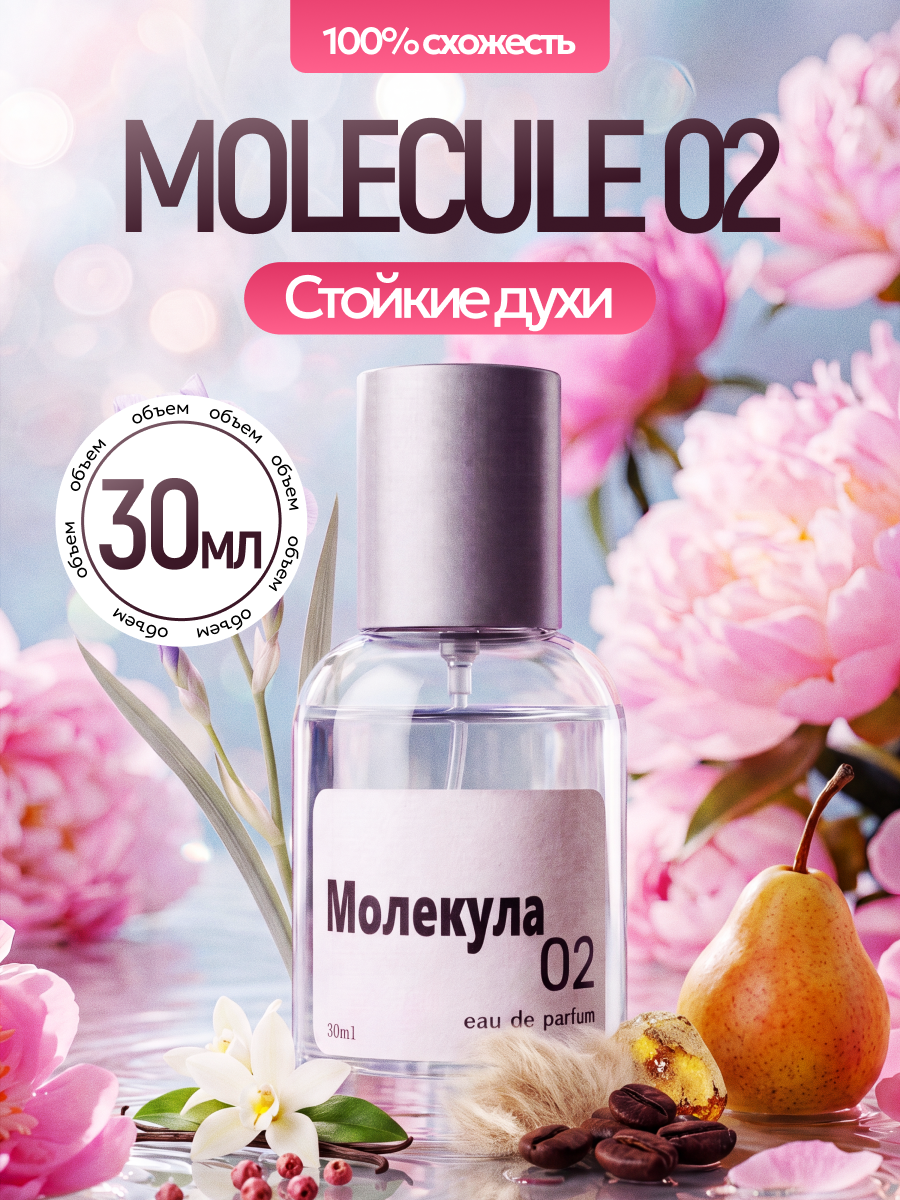 Духи 30 мл "Молекула 02", женские, созданные мотивам Molecules