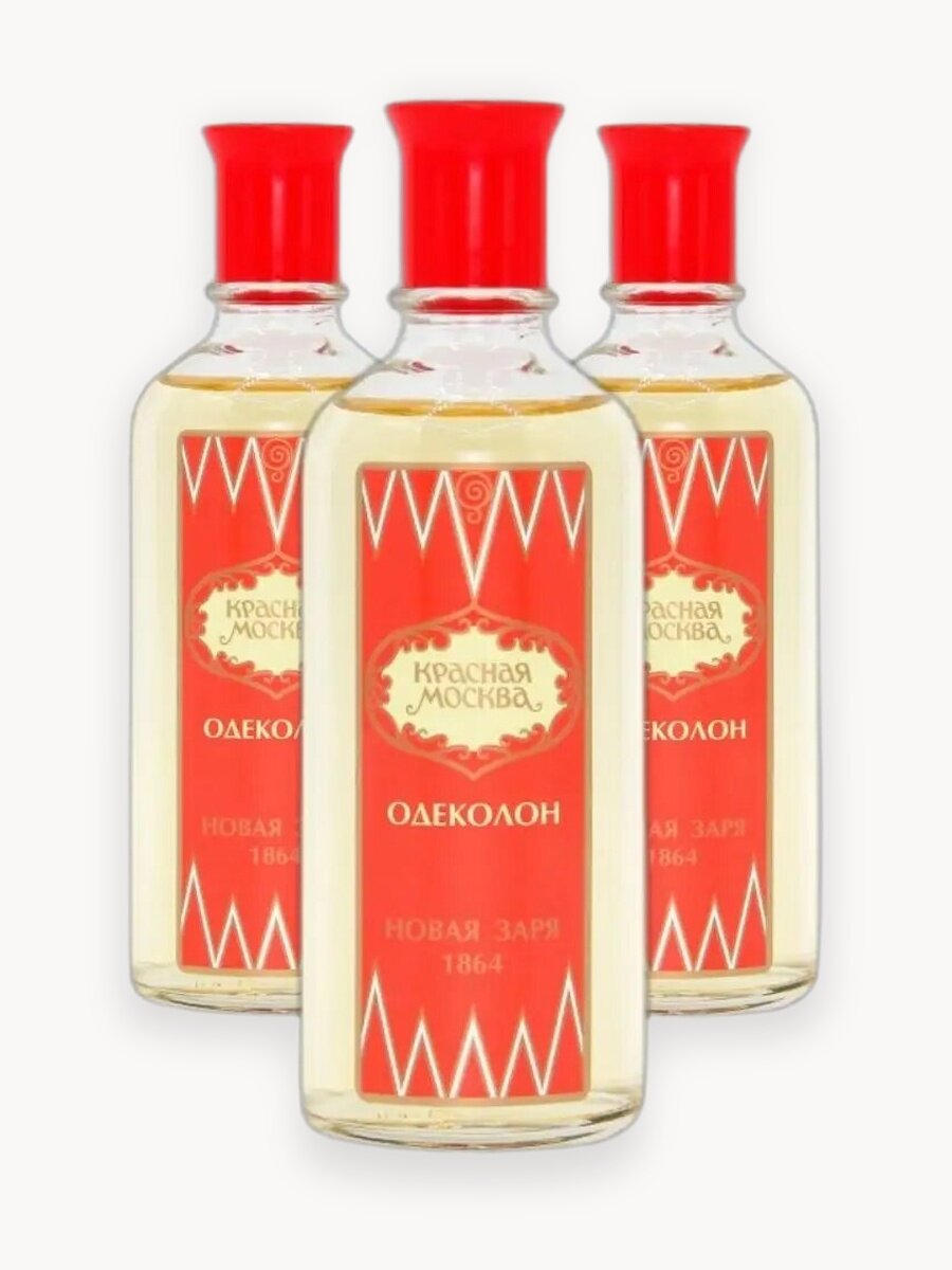 Одеколон Новая Заря Красная Москва 100 мл