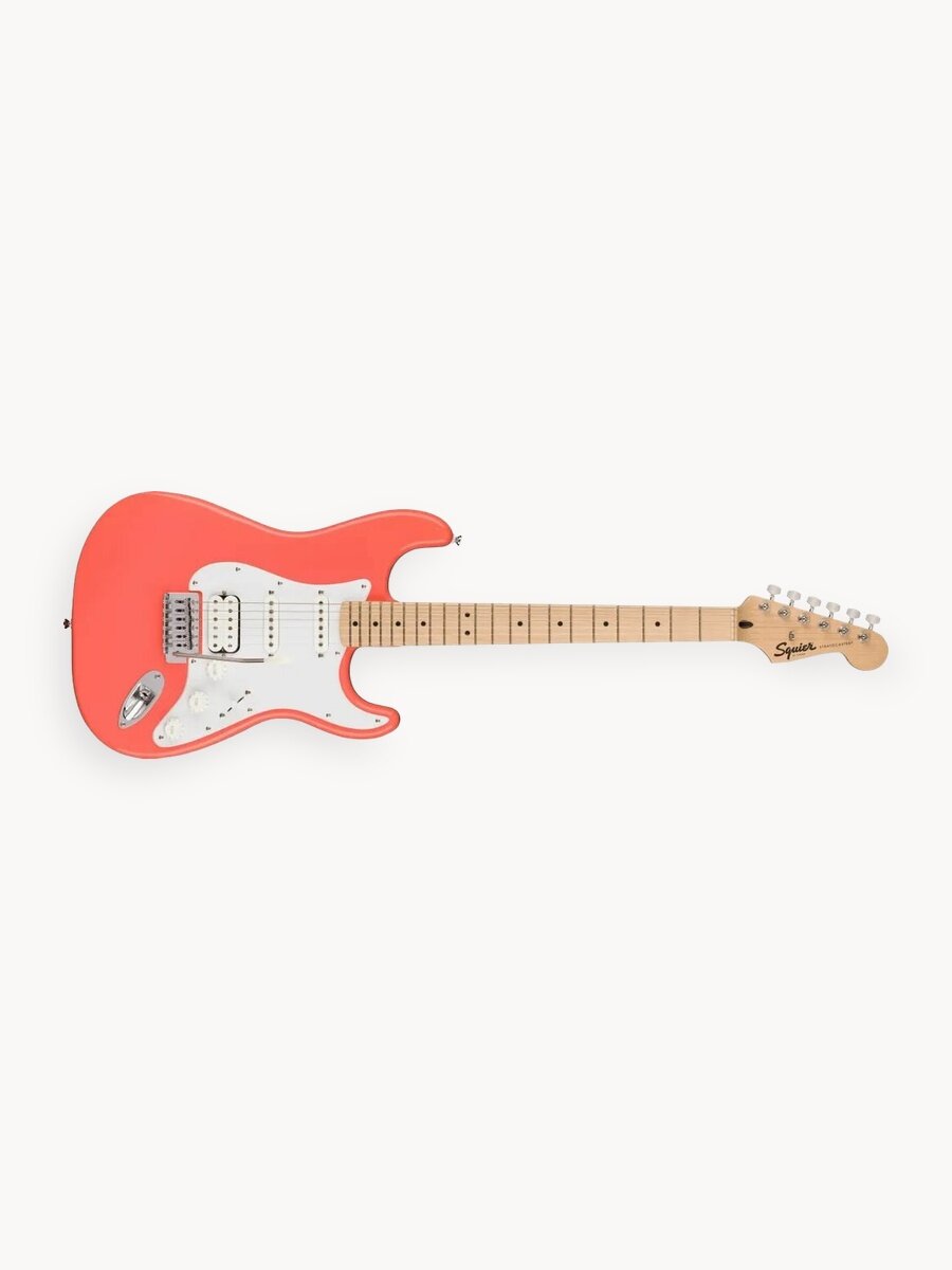 Squier by Fender Электрогитара Sonic Stratocaster 6-струнная, корпус Тополь 4/4