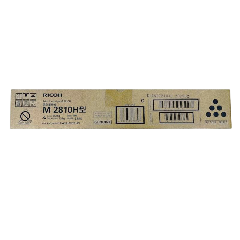 Оригинальная малая емкость тонера Ricoh M2810 для моделей M2510 2310 2810 до 6000 страниц Цвет：Оригинальный малый