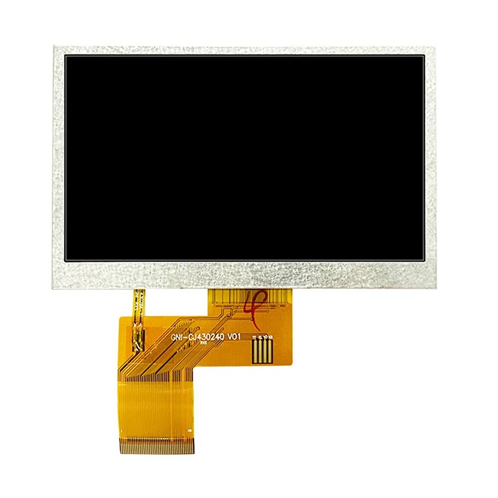 DUOWEISI 4.3" IPS экран цветной, No touch, TN perspective