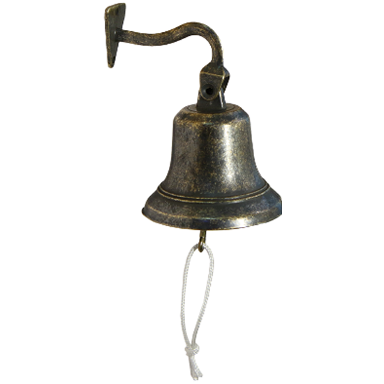 Колокольчик на кронштейне Alberti Livio 8 см.