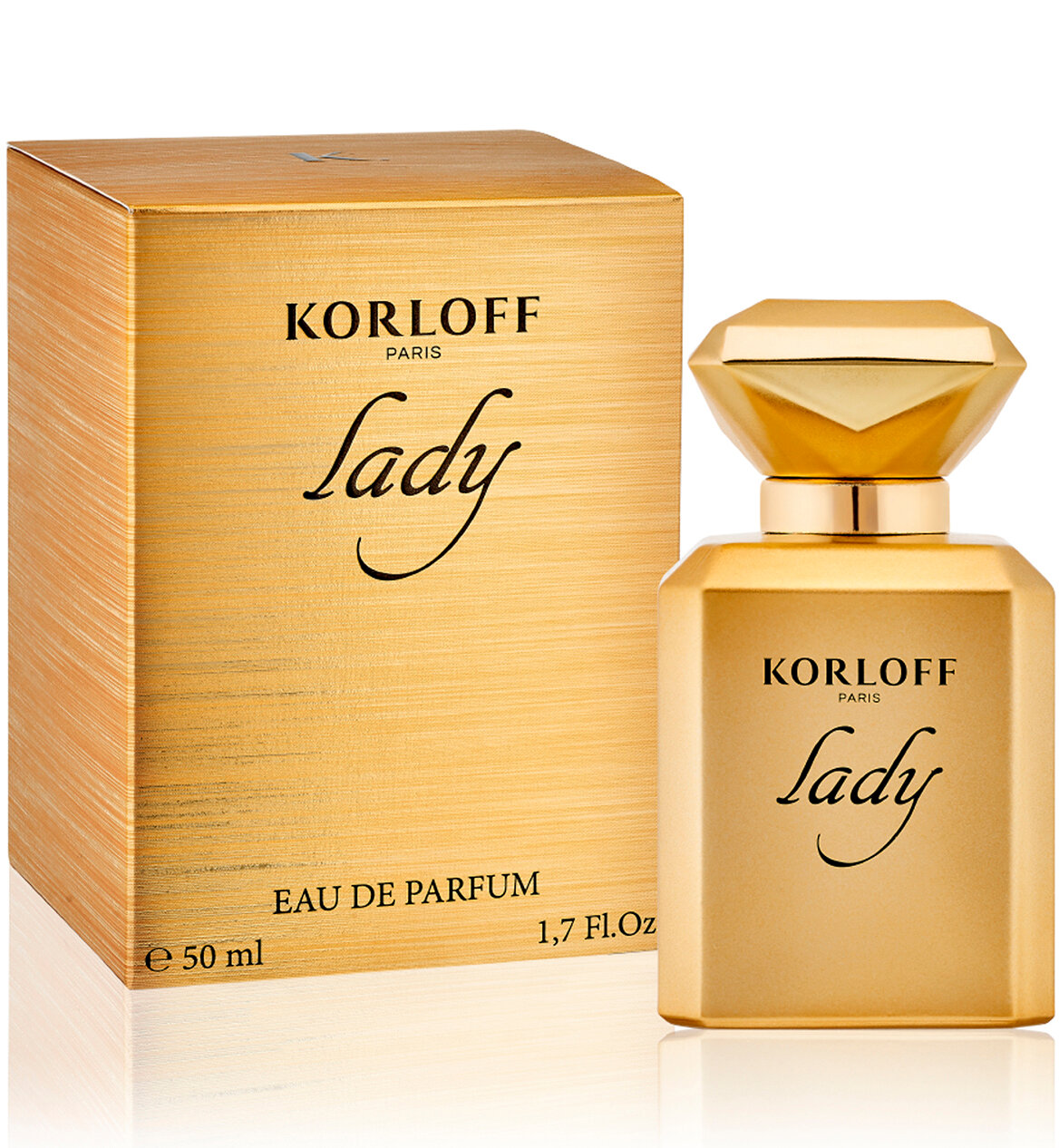 Парфюмерная вода Korloff "Lady", женская, цветочные ноты, восточные ноты, 50мл