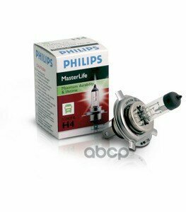 Лампа 24V H4 75/70W P43t-38 Master Life PHILIPS Philips арт. 13342MLC1
