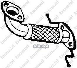 Труба выхлопного газа (FORD MONDEO 00- ) Bosal арт. 703123