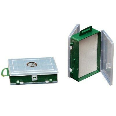 Коробочка Три Кита ТК-14 рыб-ая. 2-хстор. зим. с изол(11+1отд.)(115*85*35мм) для блесен и мормышек