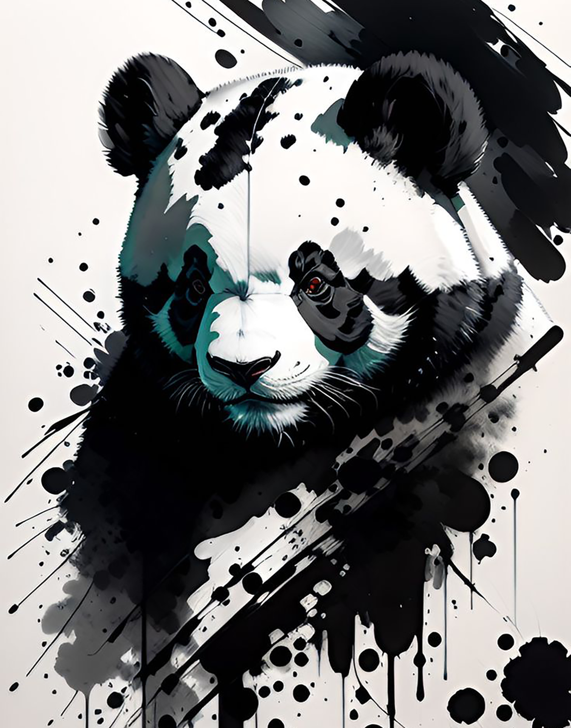 Картина по номерам "Панда" 40х50 см, хлопковый холст на подрамнике, акрил, АртТойс