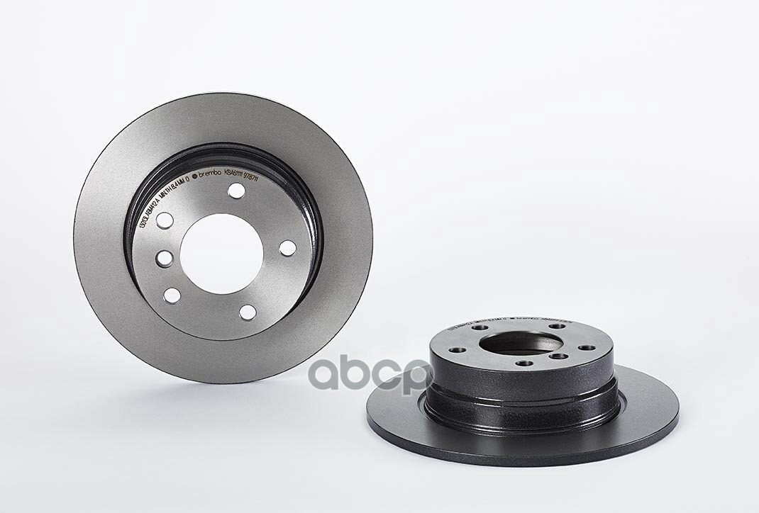 Диск тормозной BMW 1 (E81) 116 i 2008-2011 шт. Brembo арт. 08.9787.11