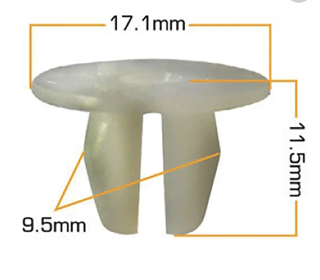 Клипса автомобильная Toyota