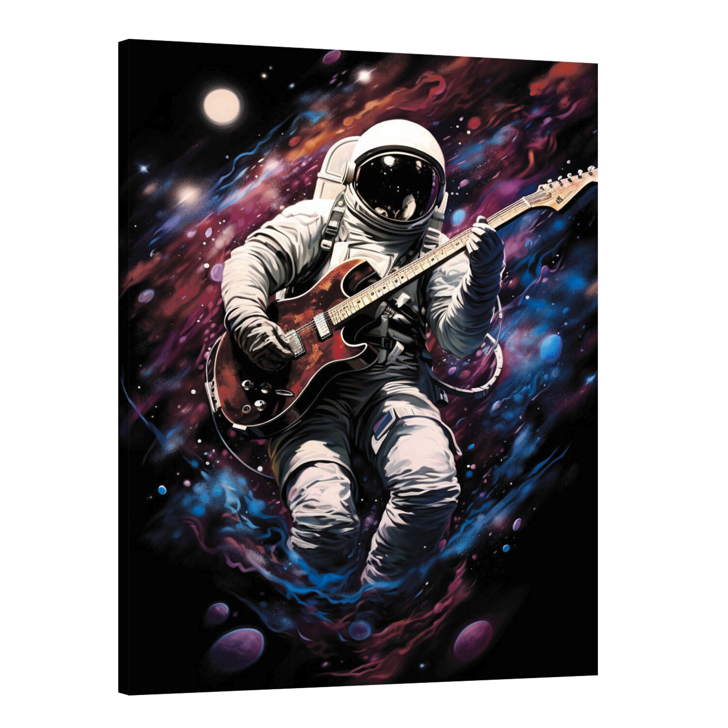 Интерьерная картина 50х70 "Звук Безграничного Космоса"