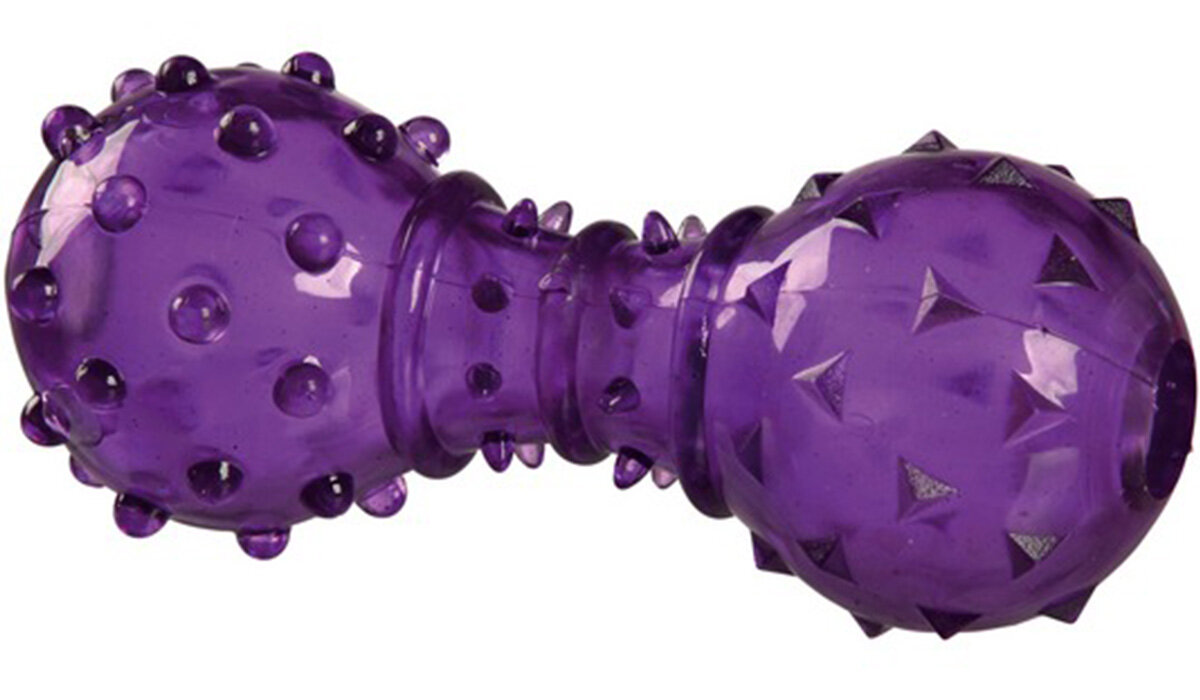 Игрушка для собак Trixie Гантеля для лакомств 12 см (1 шт)