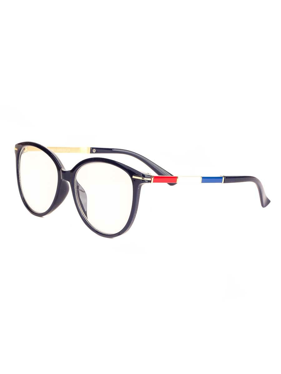 Готовые очки для чтения синие с диоптриями +4.00 футляр