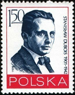 (1978-063) Марка Польша "Станислав Дюбуа" Выдающиеся деятели польской рабочей партии III