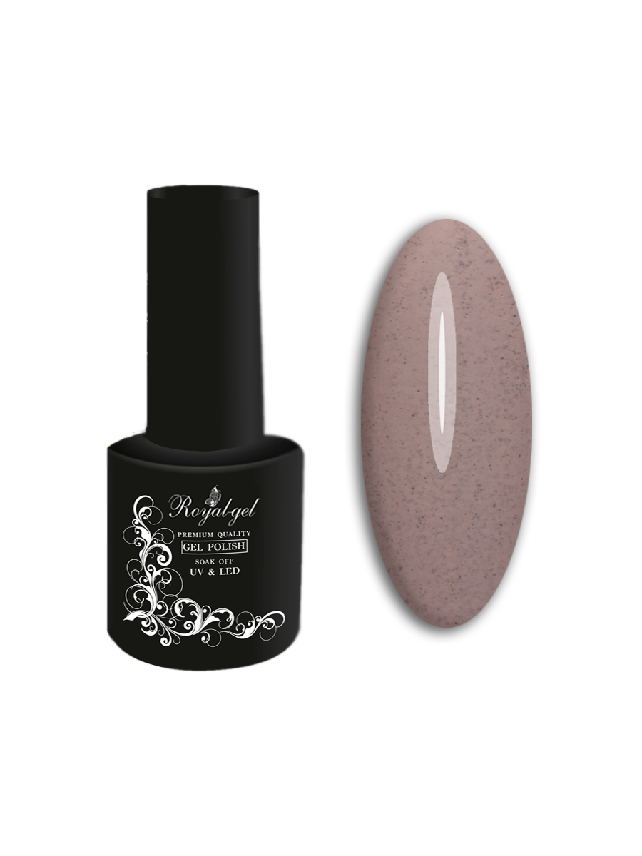 Гель лак Royal-gel "Черный песок" 5 мл. BS01