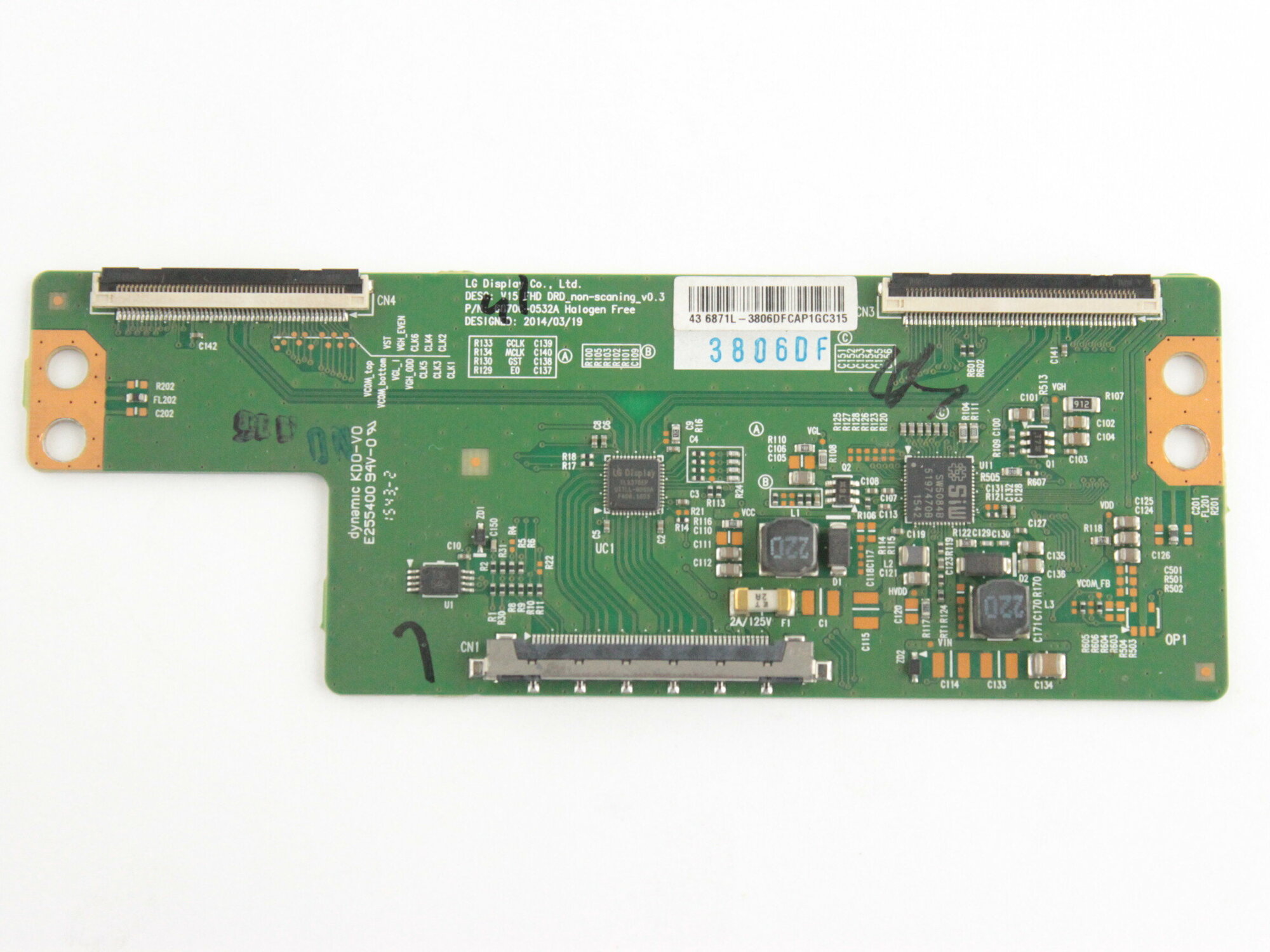 Плата T-con LG 43LH541V [6870C-0532A] (Б/У)