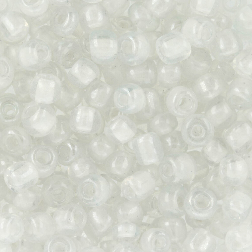 Zlatka GR-ON58 08/0 (2201-2230) 10 г Бисер для бисероплетения и вышивания для рукоделия цвет №2201 прозрачный