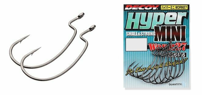Крючок Decoy Worm 27 Hyper Mini #4