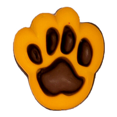 Пуговица "Gamma" AY 9913 28 " ( 18 мм) №568/848 коричневый/оранжевый