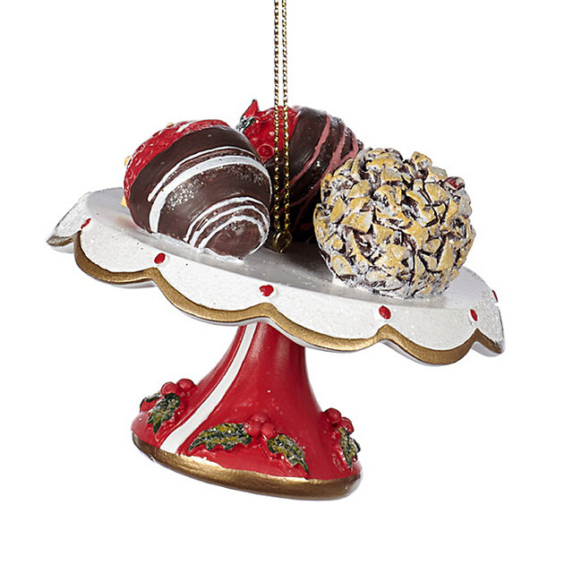 Елочная игрушка Сладости Мадам де Шанель - Maison du Sucre 8 см, подвеска, Goodwill, TR21319-1