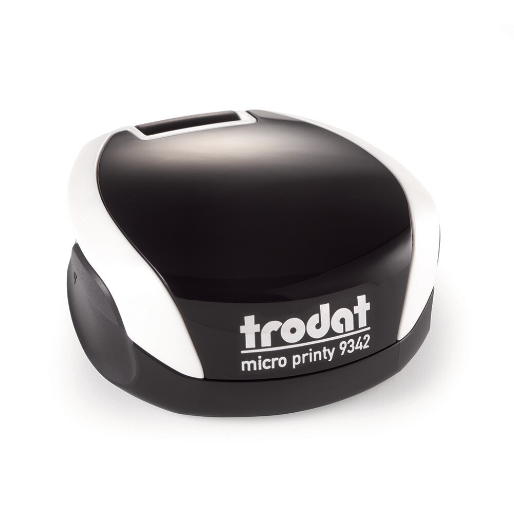 Trodat Micro Printy 9342 белая - карманная оснастка для печати