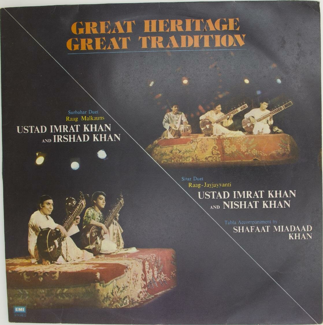 Виниловая пластинка Устад Имрат Хан NM