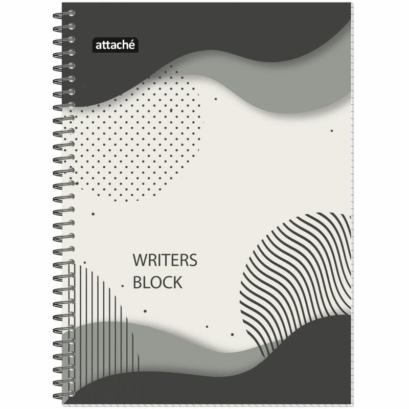 Attache Бизнес-тетрадь Графити, А4, 80 л, облицовка картон