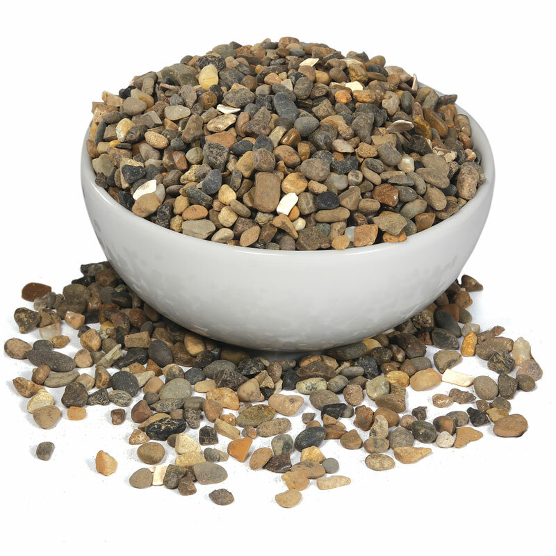 Грунт "Темно-коричневый меланж", 3-5мм, 2кг, Laguna AQUA