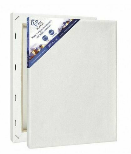 АРТформат Холст на картоне 30х40 см, 100% х/б, 380 г/м2, среднее зерно, грунт