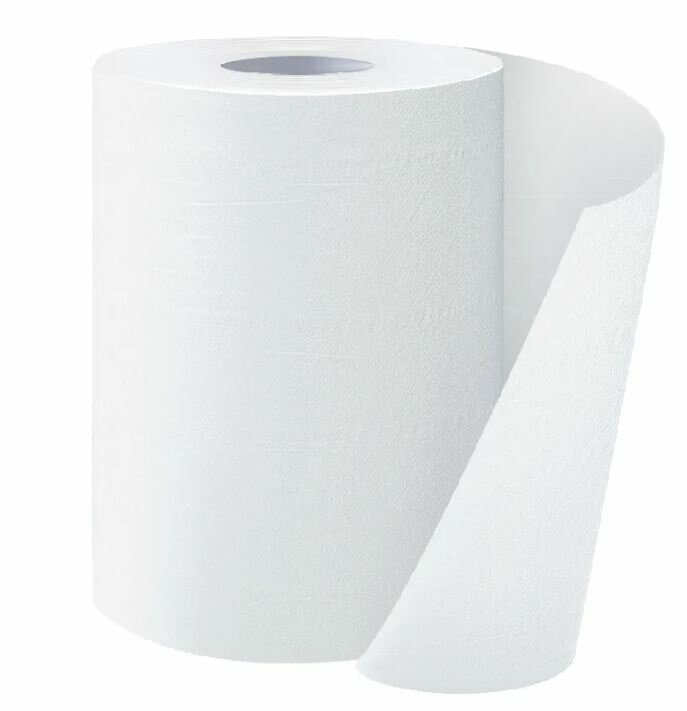 Бумажные полотенца в рулоне Matic 150 м, двухслойные, 1 рулон без перфорации