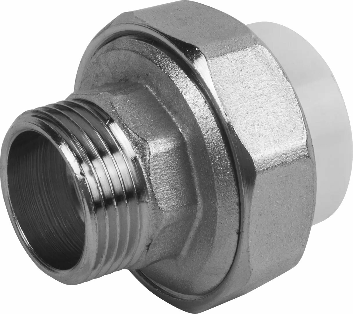 Муфта разъемная Политэк 3/4x25 мм НР полипропилен