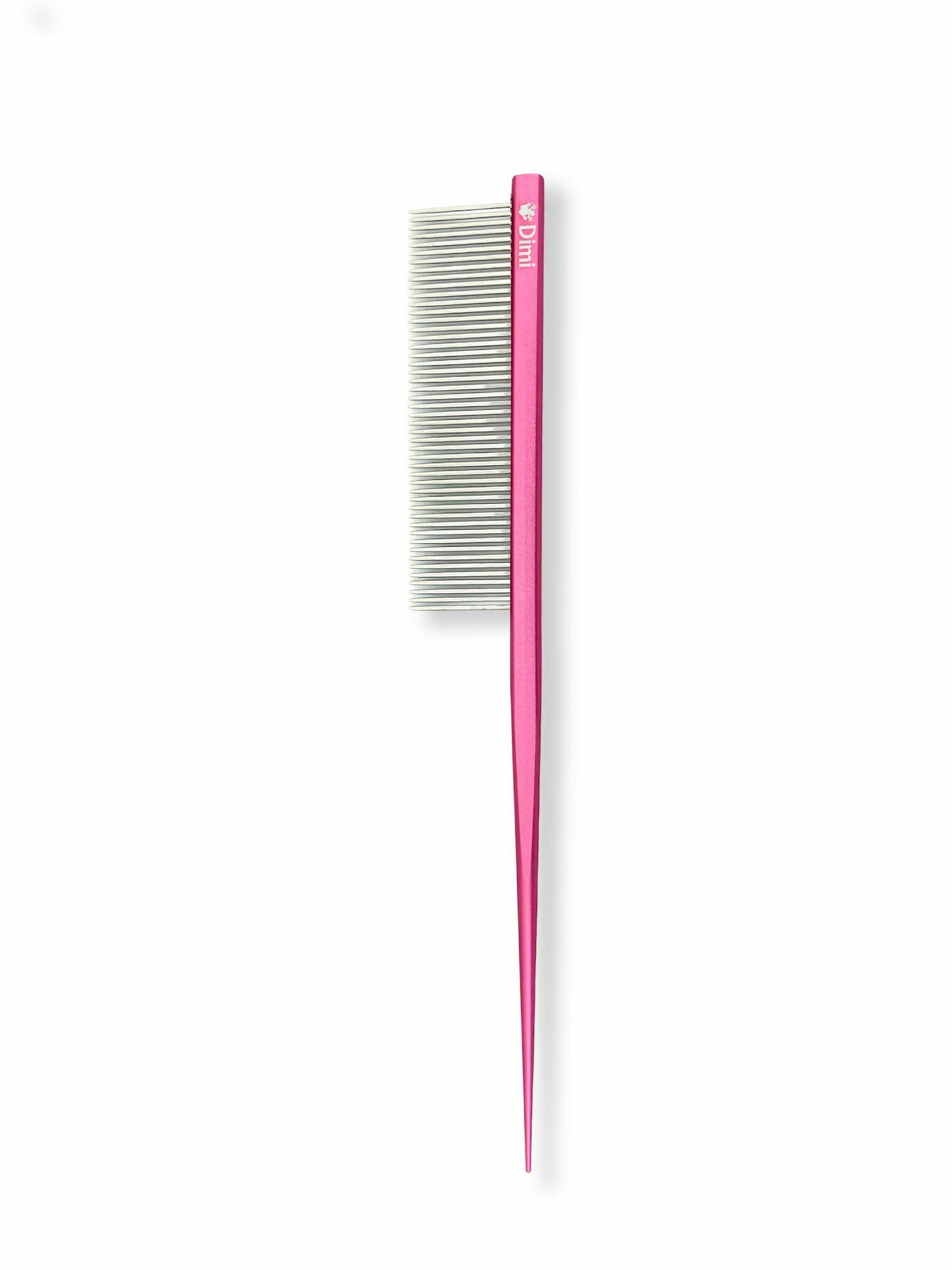 Гребень с ручкой для груминга собак животных Dimi Hand Comb Pink