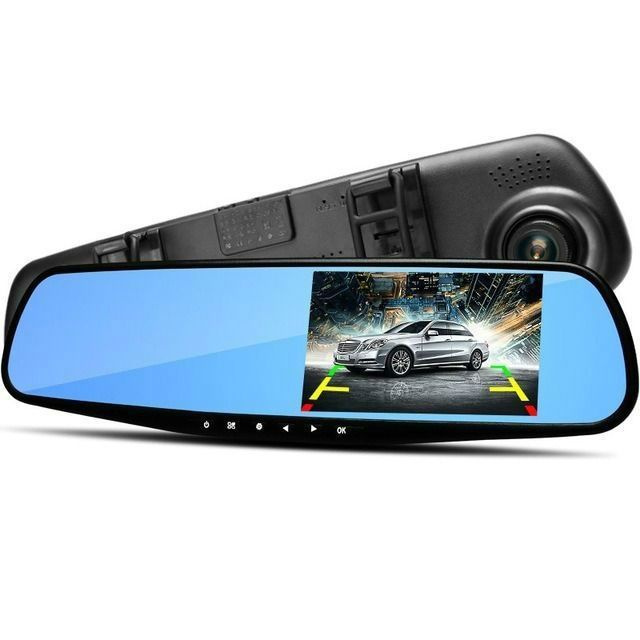 Видеорегистратор Vehicle Blackbox DVR Full HD, 2 камеры, черный