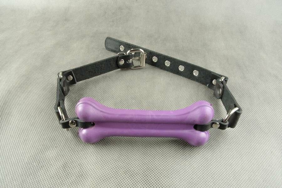 Трензель «Боун» фиолетовый