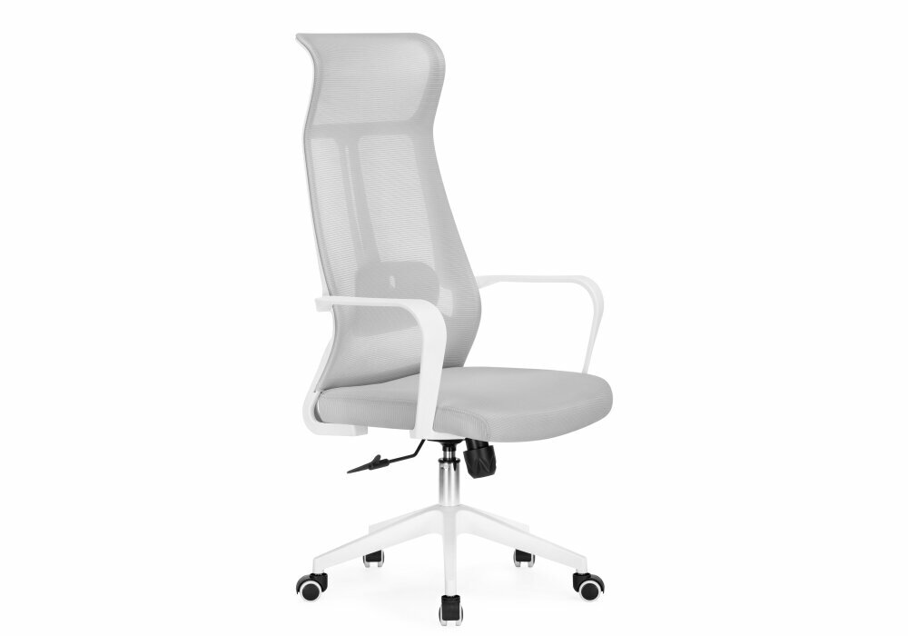 Компьютерное кресло Woodville Tilda light gray/white Размеры: Высота 1180мм Глубина 600мм Ширина 650мм