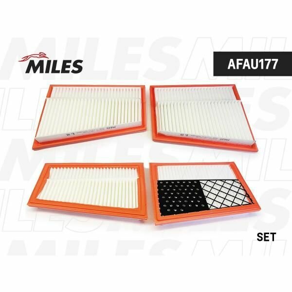Фильтр воздушный MILES для а/м MB W204, 211, 463, 164, 251 (уп.2 шт.)