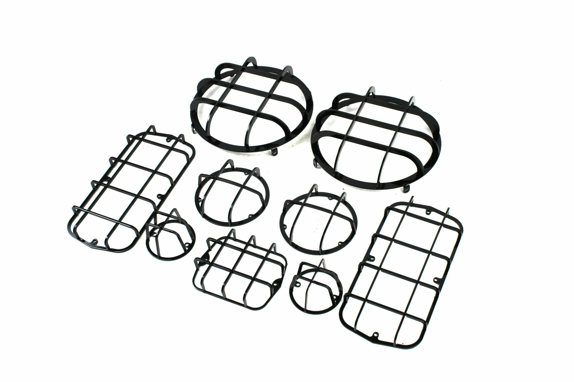 Комплект защиты оптики УАЗ 469, Буханка и их модельного ряда металл (9 штук)