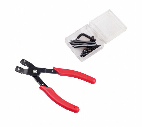 Съемник внутренних стопорных колец со сменными насадками 45 и 90 град "AV Steel"