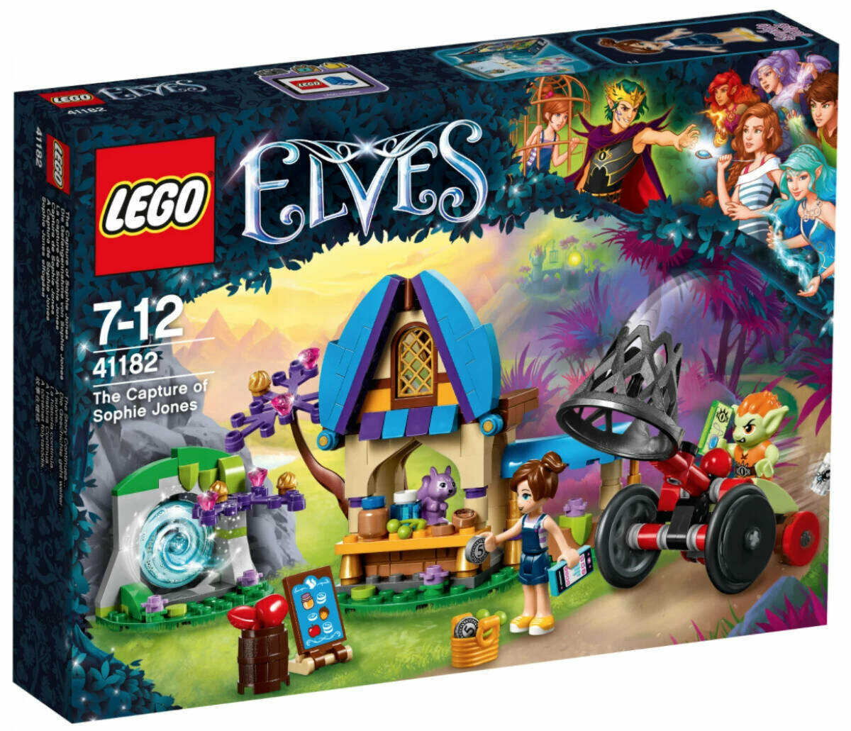Конструктор LEGO Elves 41182 Похищение Софи Джонс, 226 деталей, от 7 лет, 2017 год